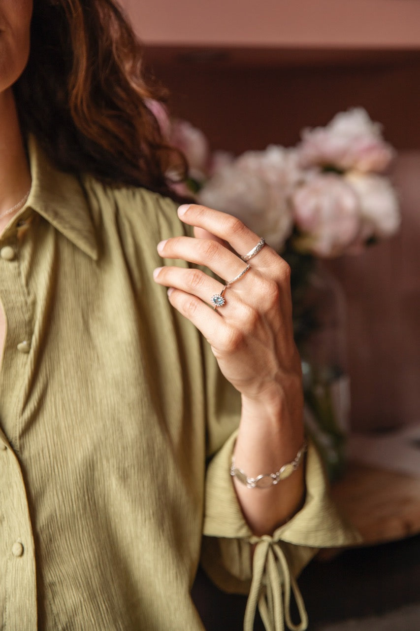 SILVER BLOOM RING – The Two Collectors